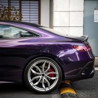 China TPU Shadow Purple Color PPF Film 1.52x16.5m 7.5mil with Air Channel Self-Healing Paint Protection for sale