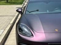 China TPU Satin Black Magic Purple Color Changing PPF Film 1.52x15m Roll Self Adhesive Car Wrap Paint Protection Film for sale