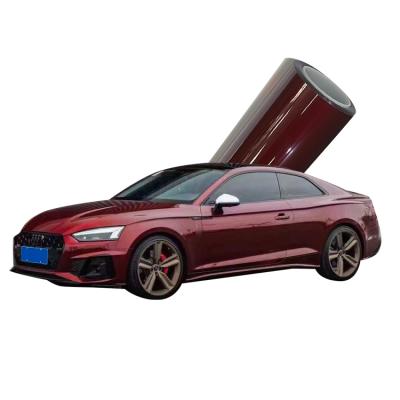 China TPU Dragon Blood Red Color Paint Protection Film 6 Year 7.5mil Self-Healing for sale