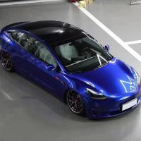 China TPU Colored Glaze Blue PPF Color Change Film 1.52x16.5m 7.5mil Self-Healing Paint Protection for sale