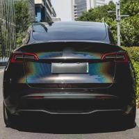 China TPU Iridescent Black Color Change PPF Film 1.52x16.5m 7.5mil for Cars for sale