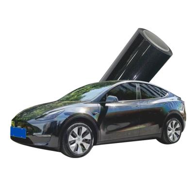 China TPU Iridescent Black Color Change PPF Film 1.52x16.5m 7.5mil for Cars for sale