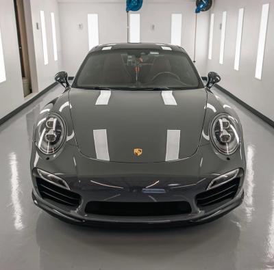 China TPU Gray Self-Adhesive Color Change Car Wrap Film 1.52x15m Roll 7.5mil Thick Vehicle Vinyl for sale
