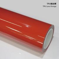 China TPU Orange Series Self-Healing Color PPF Film 1.52x15m 7.5mil Car Wrap for sale