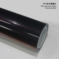 China TPU Chameleon Car Wrap Vinyl 1.52x15m Self Healing Premium Sticker Green Purple Camouflage for sale