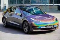 China TPU Color PPF Car Wrap Film 1.52x15m 7.5mil High Stretch Glossy Gray Self-Healing Paint Protection for sale