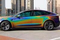 China TPU Color PPF Car Wrap Film 1.52x15m 7.5mil High Stretch Glossy Gray Self-Healing Paint Protection for sale