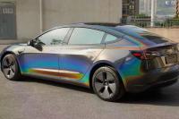 China TPU Color PPF Car Wrap Film 1.52x15m 7.5mil High Stretch Glossy Gray Self-Healing Paint Protection for sale