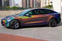 China TPU Color PPF Car Wrap Film 1.52x15m 7.5mil High Stretch Glossy Gray Self-Healing Paint Protection for sale