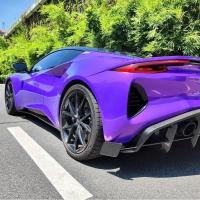 China TPU Color Change Car Wrap Film 1.52x15m Roll Self-Adhesive Purple Explosion Paint Protection PPF for sale