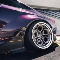 China TPU Glossy Dark Purple Car Paint Protection Film 1.52x15m 7.5mil Self-Healing PPF for sale