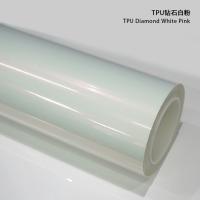 China TPU Diamond White Pink Self Healing 7.5mil Color PPF 1.52x15m Anti-Scratch Hydrophobic Paint Protection Film for sale