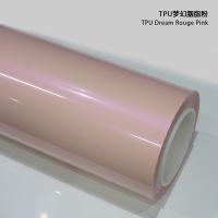 China TPU Dream Rouge Pink 1.52x15m Anti Scratch Paint Protection Film Car Wrap Color Change PPF 7.5mil for sale