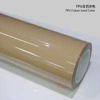 China TPU Cuban Sand Color Change Film 7.5mil Anti-scratch PPF Paint Protection Film Self-healing Car Wrap 1.52x15m for sale