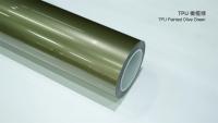 China TPU Painted Olive Green 1.52m x 15m No Glue Dyed Colored PPF Self-healing Car Wrap Paint Protection Hydrophobic Film for sale