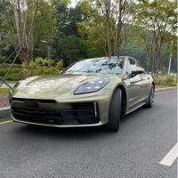 China TPU Painted Olive Green 1.52m x 15m No Glue Dyed Colored PPF Self-healing Car Wrap Paint Protection Hydrophobic Film for sale