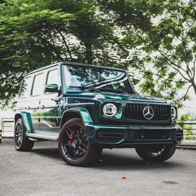 China TPU Metal British Green Change Color Film 7.5mil Anti-scratch PPF Self-healing Car Wrap 1.52x15m for sale