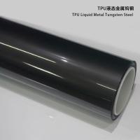 China TPU Liquid Metal Tungsten Steel 1.52m x 15m Anti Scratch Self Healing Colored PPF Car Wrap Film for sale