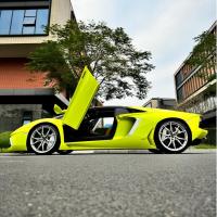 China TPU Acid Green Colored PPF Film 7.5mil Self Healing Car Wrap 1.52x15m Anti Scratch High Gloss for sale
