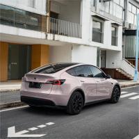 China TPU Rouge Pearl Pink Self-Healing Paint Protection Film 1.52m x 15m Anti Scratch PPF for Auto Wholesale No Glue Dyed for sale