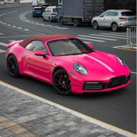 China TPU Beetroot Purple Paint Protection Film 1.52x15m Anti Scratch Car Wrap PPF 7.5mil for sale