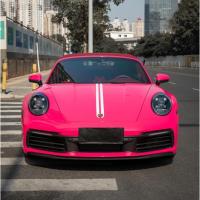 China TPU Beetroot Purple Paint Protection Film 1.52x15m Anti Scratch Car Wrap PPF 7.5mil for sale