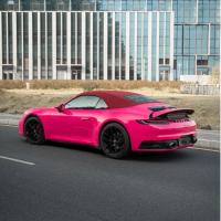 China TPU Beetroot Purple Paint Protection Film 1.52x15m Anti Scratch Car Wrap PPF 7.5mil for sale