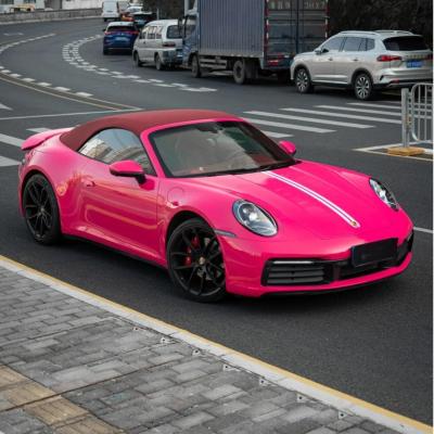 China TPU Beetroot Purple Paint Protection Film 1.52x15m Anti Scratch Car Wrap PPF 7.5mil for sale