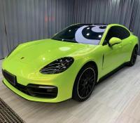 China TPU Fantasy Fluorescent Yellow 7.5mil Self Healing Color Change Paint Protection Film Gloss Wet 1.52x15m for sale