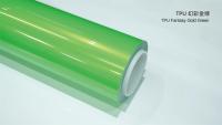 China TPU Fantasy Gold Green Full Body Wrap Clear Anti Scratch Self-adhesive Color Change PPF Car Paint Protection Film 1.52x15m 7.5mil for sale