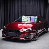 China TPU Car Wrap Roll Red 1.52x15m 7.5mil Glossy Paint Protection Film Self Healing for sale