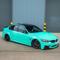 China TPU Baby Blue Color PPF Paint Protection Film 1.52x16.5m 7.5mil Self-Healing Car Wrap for sale