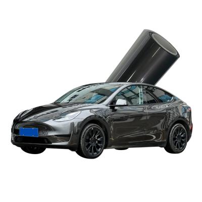 China TPU Color Change Paint Protection Film 1.52x16.5m 7.5mil Black Wolfram Steel for sale