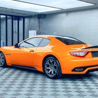 China TPU Racing Orange Color PPF Film 1.52x16.5m 7.5mil Self-Healing Paint Protection for sale