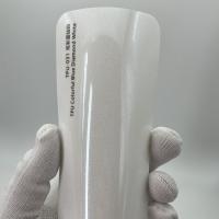 China TPU Colorful Blue Diamond White Paint Protection Film 1.52x16.5m 7.5mil Self-Healing Wrap for sale