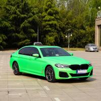 China Magic Gold Green Car Wrap Vinyl Film 1.52x17m Roll for Full Body Decoration for sale