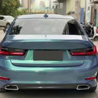 China Peacock Green Car Wrap Vinyl Film 1.52x17m 160 Micron PVC Color Changing Decorative Film for sale