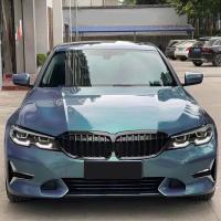 China Peacock Green Car Wrap Vinyl Film 1.52x17m 160 Micron PVC Color Changing Decorative Film for sale