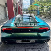 China Magic Gold Blackish Green Car Wrap Vinyl Film 1.52x17m Roll 160 Micron Removable Adhesive for sale