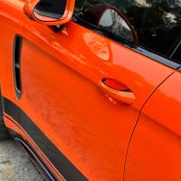 China Glossy Crystal Orange Car Wrap Vinyl Film 1.52x17m Color Change for Vehicle Wrapping for sale