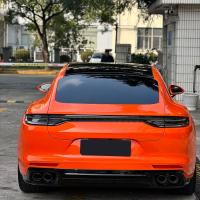 China Glossy Crystal Orange Car Wrap Vinyl Film 1.52x17m Color Change for Vehicle Wrapping for sale