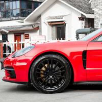 China Glossy Crystal Carmine Red Car Wrap Vinyl 1.52x17m Color Change Film for Vehicle Wrapping for sale