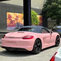 China Glossy Crystal Peach Pink Car Wrap Vinyl Film 1.52x17m Color Change for Vehicle Wrapping for sale