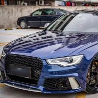 China Glossy Crystal Midnight Blue Car Wrap Vinyl 1.52x17m Removable Adhesive Vehicle Color Change Film for sale