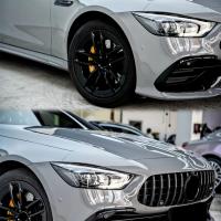 China Glossy Crystal Nado Grey Car Wrap Vinyl 1.52x17m Color Change Film for Vehicle Wrapping for sale