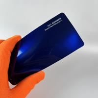 China Metal Paint Blueberry Car Wrap Vinyl 1.52x18m Color Change Film for Vehicle Wrapping for sale