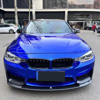China Metal Paint Blueberry Car Wrap Vinyl 1.52x18m Color Change Film for Vehicle Wrapping for sale