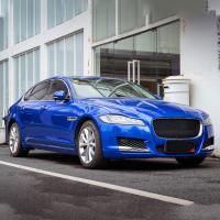 China Metal Paint Deep Blue Car Wrap Vinyl 1.52x18m 160 Micron Removable Adhesive Film for Vehicle Color Change for sale