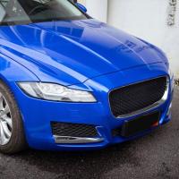 China Metal Paint Deep Blue Car Wrap Vinyl 1.52x18m 160 Micron Removable Adhesive Film for Vehicle Color Change for sale