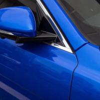 China Metal Paint Deep Blue Car Wrap Vinyl 1.52x18m 160 Micron Removable Adhesive Film for Vehicle Color Change for sale